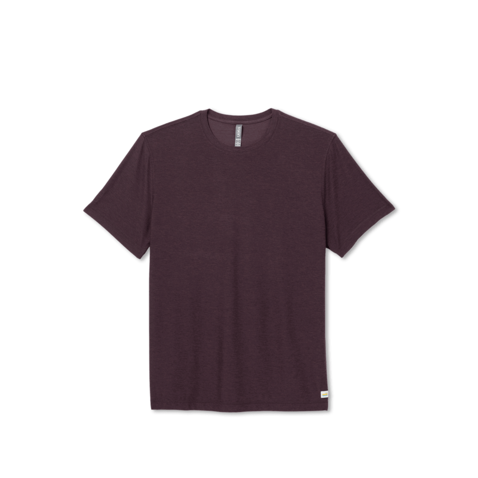 Vuori Men's Strato Tech Tee in Raisin Heather