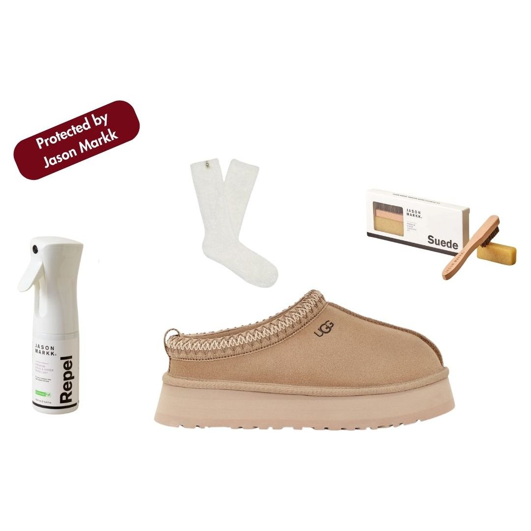 UGG Women's Tazz in Mustard Seed + Jason Markk Full Protection Kit