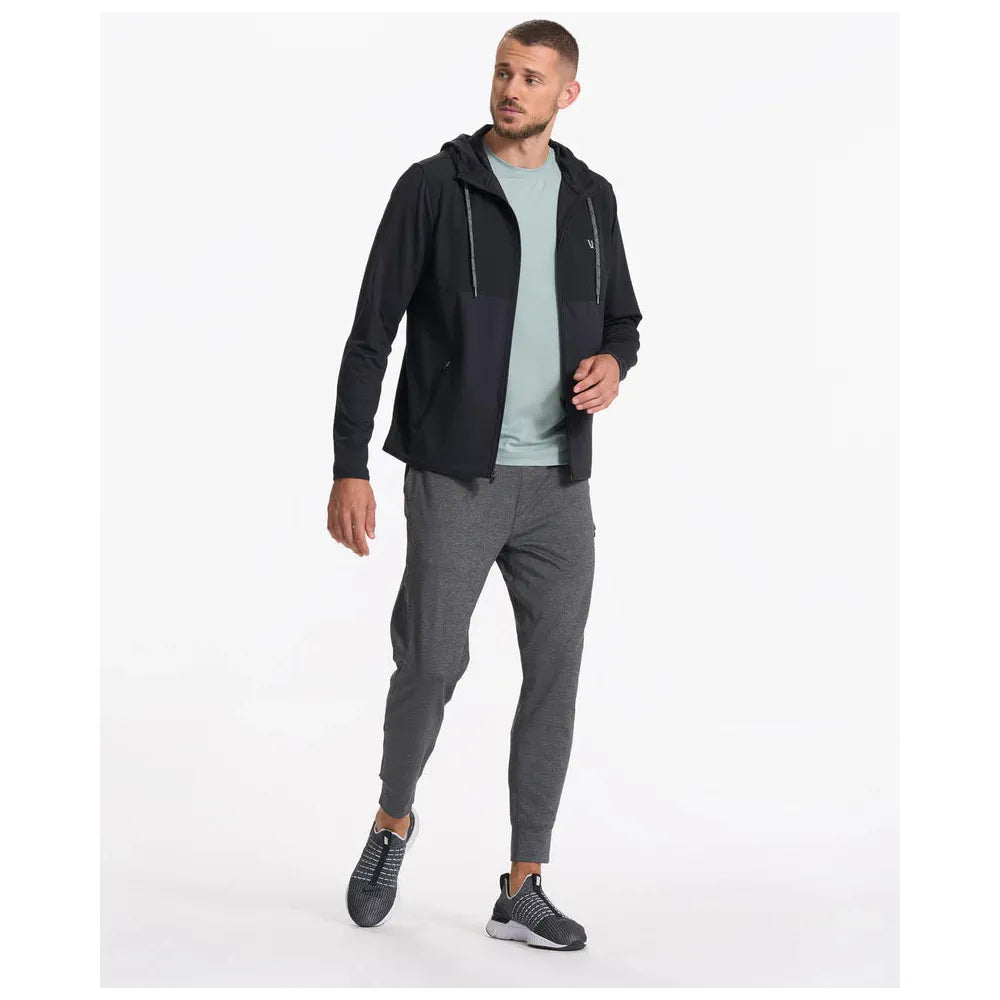 Vuori Men's Sunday Element Jacket in Black | Footprint USA