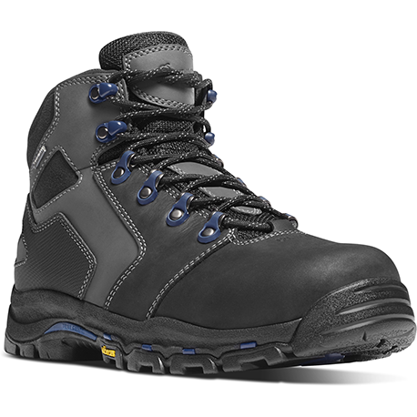 Danner Vicious 4.5" Boots For Men's In Black/Blue Composite Toe (NMT)